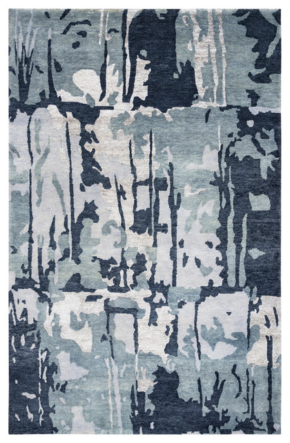 Rizzy Home Avant-Garde Collection Rug, 5'6"x8'6" - Contemporary - Area ...