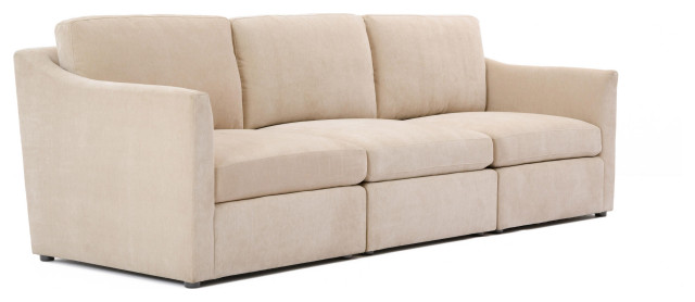Aiden Beige Modular Sofa - Beige - Transitional - Sofas - by First of a ...
