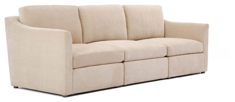Aiden Beige Modular Sofa - Beige - Transitional - Sofas - by First of a ...