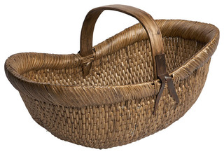 Farmer's Basket - Traditional - Baskets - by Wisteria