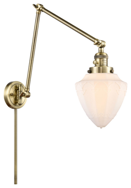 Bullet Swing Arm With Switch - Industrial - Swing Arm Wall Lamps - by ...