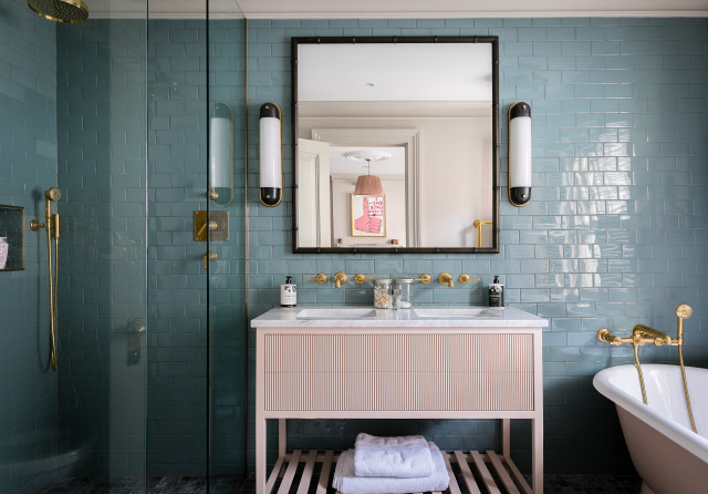 33 of the Loveliest Colourful Bathrooms on Houzz | Houzz UK