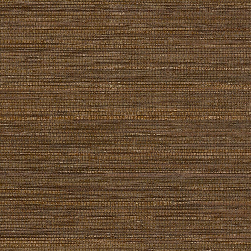 Decorator, Grasscloth Texture Wallpaper, Roll 36"x24' - Contemporary ...