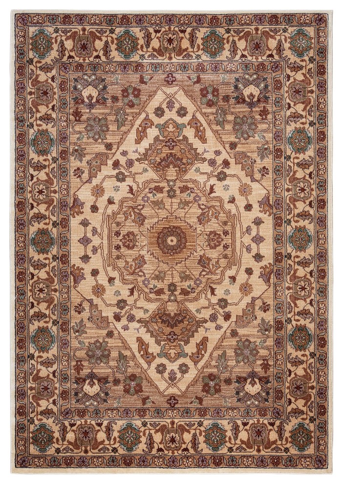 Rizzy Home Bellevue Collection Rug, 3'3"x5'3" - Mediterranean - Area ...