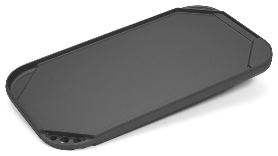 Nordic Ware Nonstick Cast Aluminum Two Burner Reversible Griddle, 20 ...