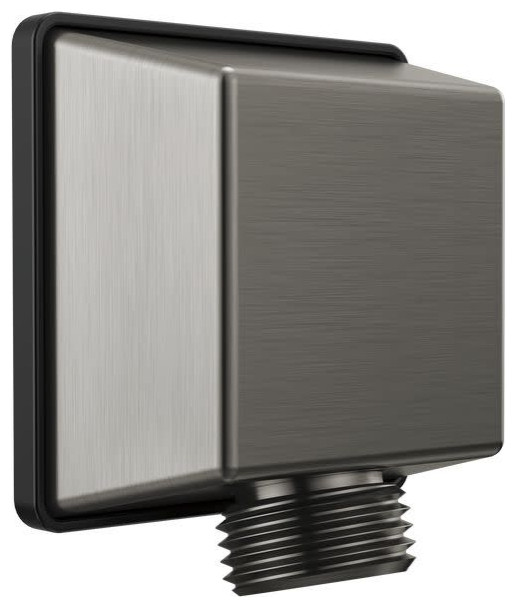 Delta 50570 Square Wall Supply Elbow for Hand Shower Hose - Showerhead ...