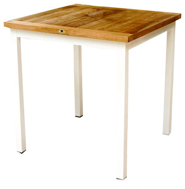 Catalina Teak Outdoor Dining Table - Contemporary - Outdoor Dining ...