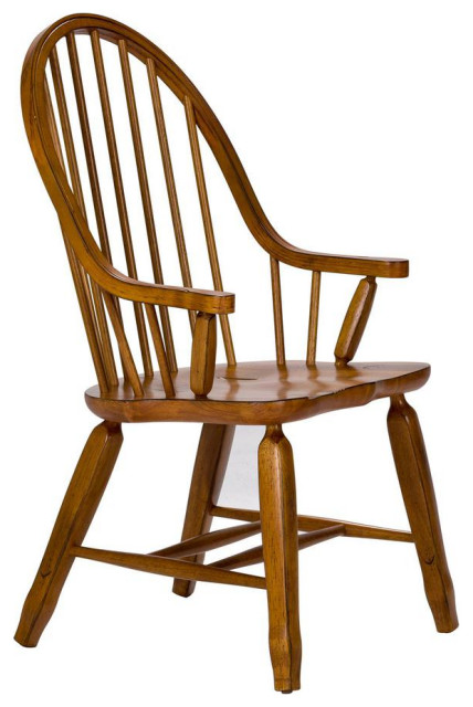 Bow Back Arm Chair - Oak - Midcentury - Dining Chairs - by Bison ...