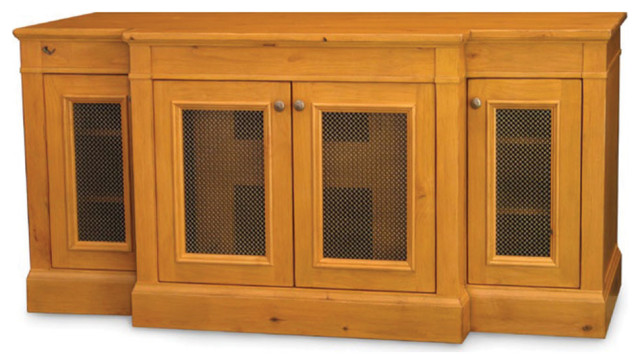 Round Press Crimp Decorative Antique Brass Woven Wire Grille Panel ...