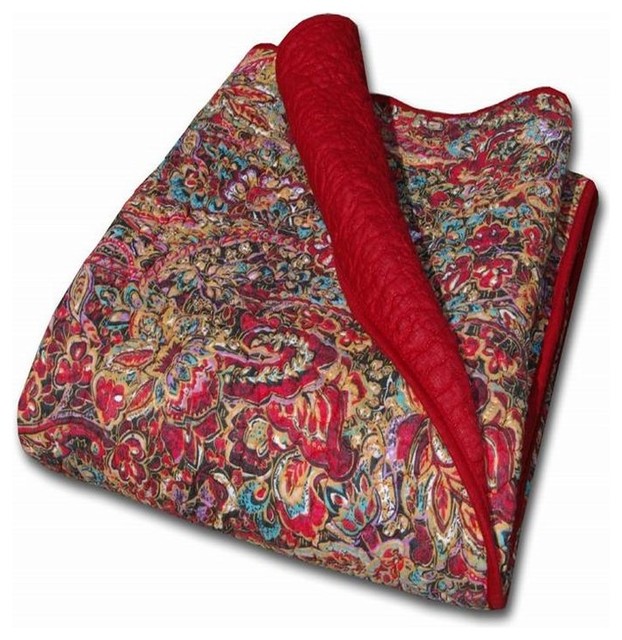 Greenland Persian Throw Accessory, Throw - Mediterranean - Throws - by ...