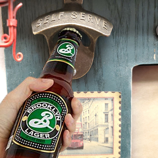 Vintage Double Decker London Bus Shadow Box, Handcrafted Home Decor ...