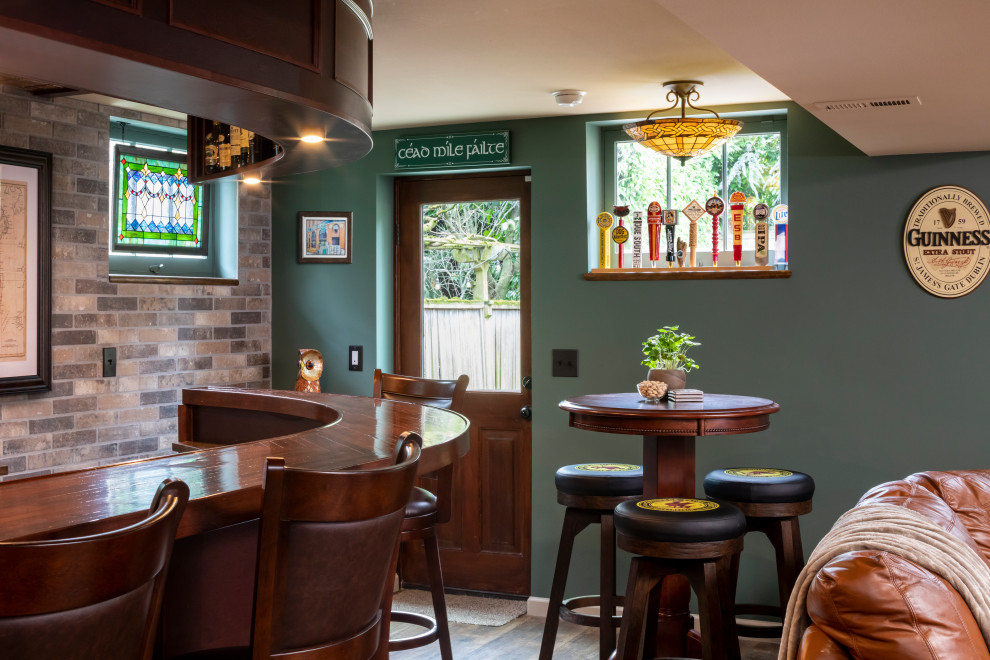 Basement Irish Pub - Eclectic - Seattle - by MAY designs | Houzz
