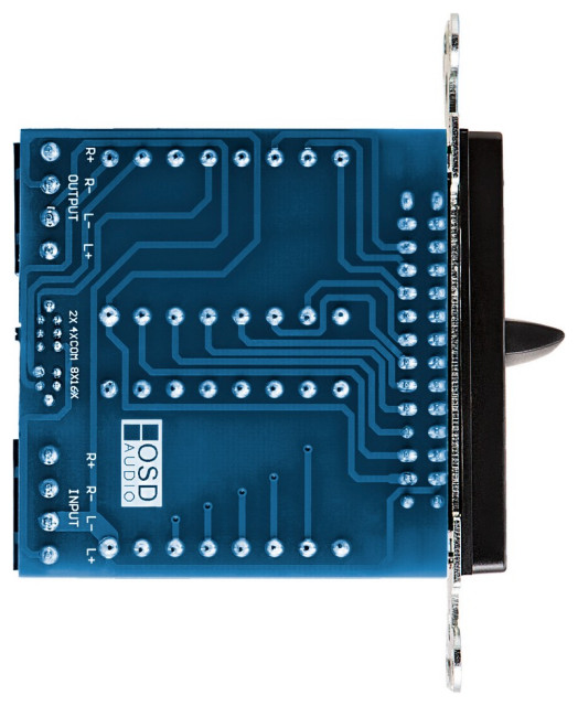 In Wall 100W Slider Volume Control, Impedance Matching, BLK & Brown ...