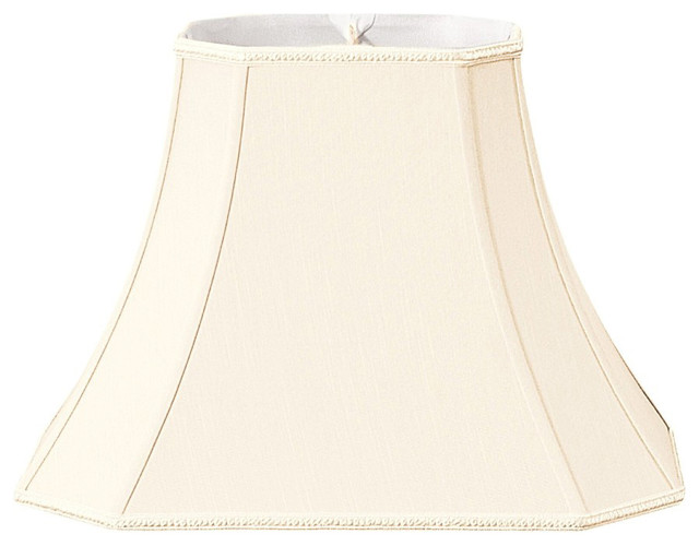 Rectangle Bell With Cut Corners Designer Lampshade, 12"' - Traditional ...