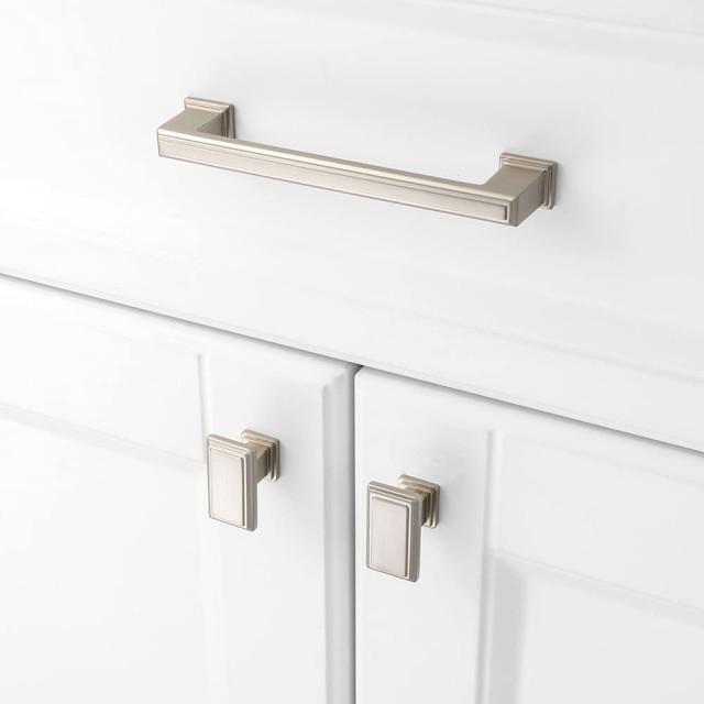 Rectangular Stepped Cabinet Knob - Traditional - Cabinet And Drawer ...
