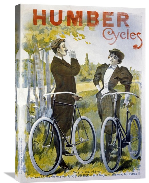 Humber Cycles, 22"x30" - Traditional - Prints And Posters - by Global ...