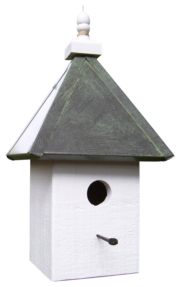 Hanging Post House - Contemporary - Birdhouses - by Wooden Expression ...