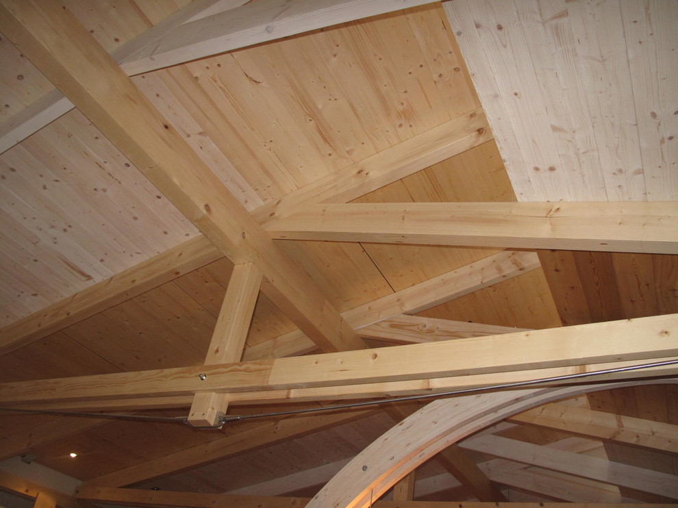 Exposed Roof Trusses by Swissline Design - Contemporary - Other - by ...