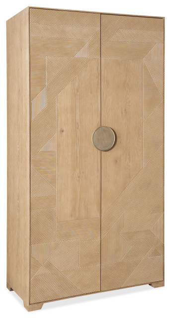 Retreat Split Rattan Wardrobe - Transitional - Armoires And Wardrobes ...