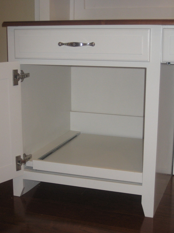 Slide out printer trays - Traditional - Orange County - by CustomBuilt ...