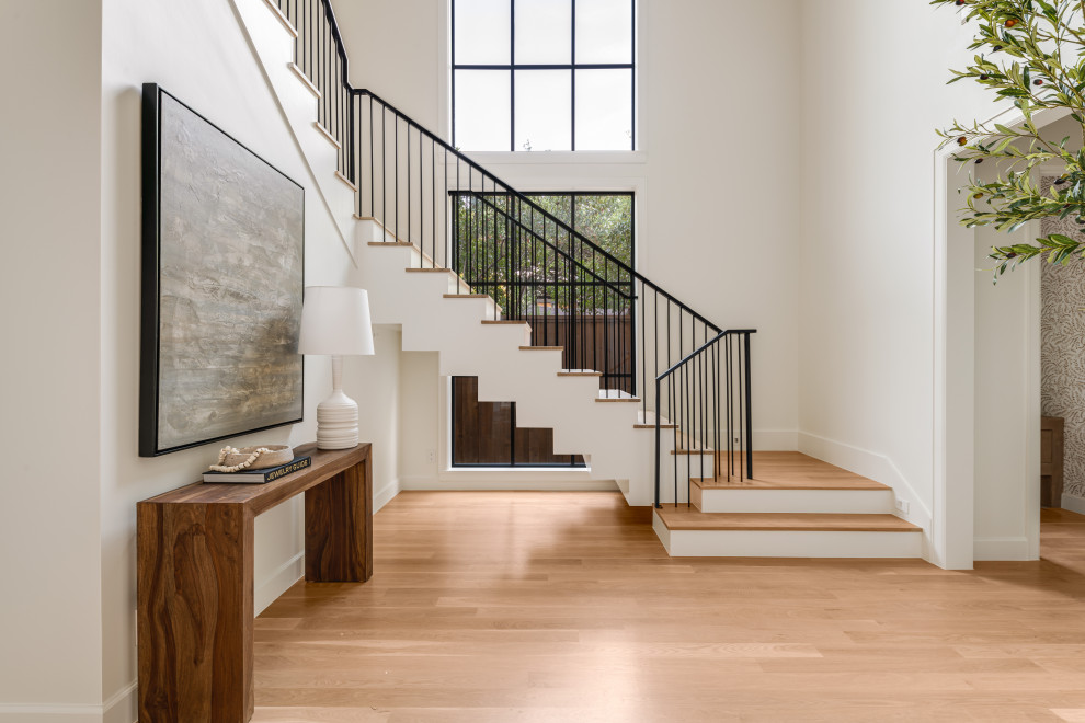 Greenbrier - Transitional - Staircase - Dallas - by New Leaf Custom ...