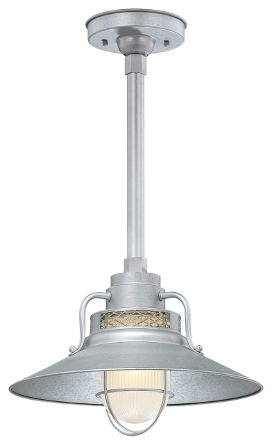 1-Light 14" RLM Railroad Shade - Beach Style - Lighting Globes And ...