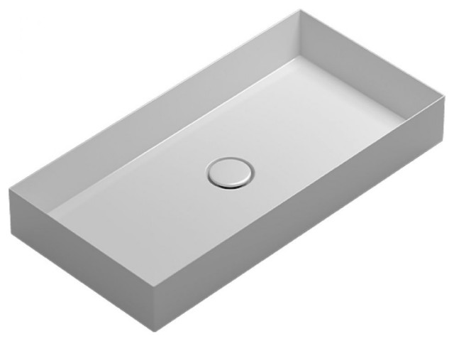 Track 70.35 Vessel Bathroom Sink - Modern - Bathroom Sinks - by WS Bath ...