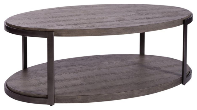 Modern View Oval Cocktail Table - Modern - Coffee Tables - by ...