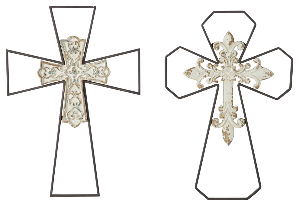 Traditional Black Metal Wall Decor 63415 - French Country - Wall ...