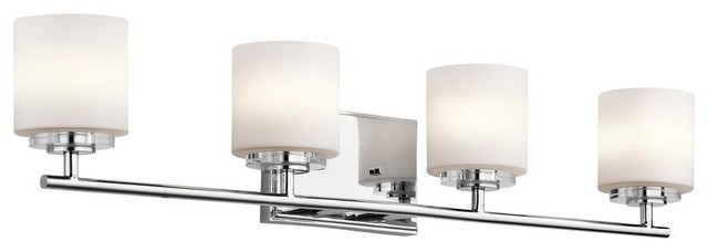 Bath 4-Light Halogen - Transitional - Bathroom Vanity Lighting - by ...