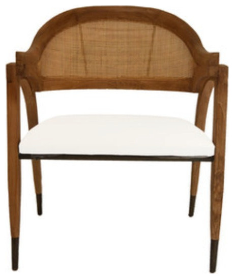 Maxwell Chair White Wash - Midcentury - Armchairs And Accent Chairs ...