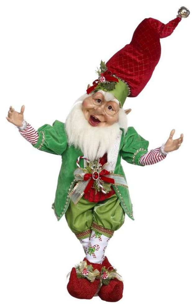 Mark Roberts 2020 Collection Candycane Elf 32" Figurine - Contemporary ...