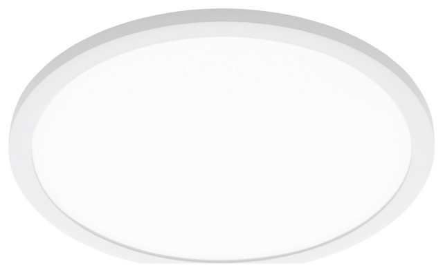 Trago 2 LED Ceiling Mount, White - Modern - Flush-mount Ceiling ...