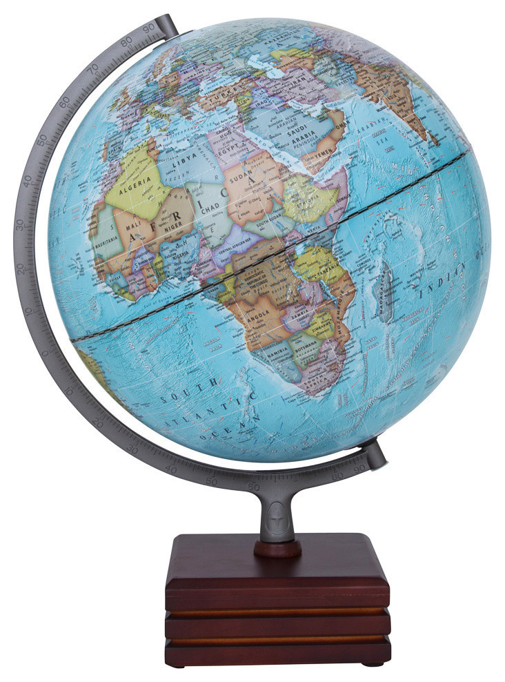 Aviator II Illuminated Globe - Modern - World Globes - by Waypoint ...