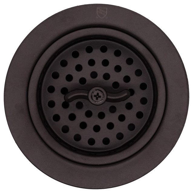 Wing Nut Style Large Kitchen Basket Strainer In Oil Rubbed Bronze ...
