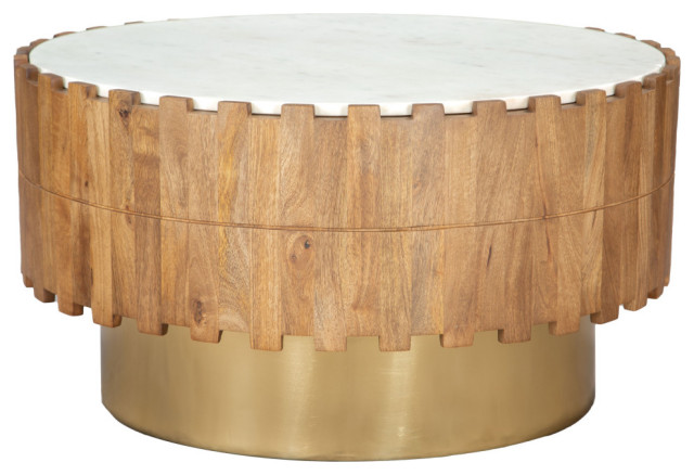 Miller Wren Coffee Table Natural - Contemporary - Coffee Tables - by Virgil Stanis Design | Houzz