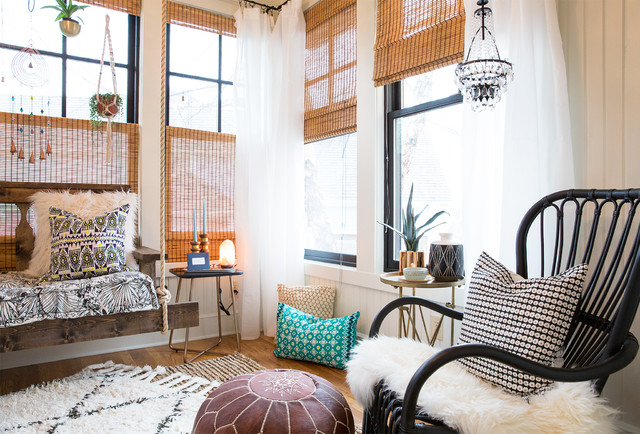 Room of the Day: A Boho Sunroom Beckons