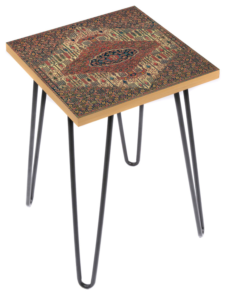 Kurdish Delight Side Table, 15" - Traditional - Side Tables And End ...