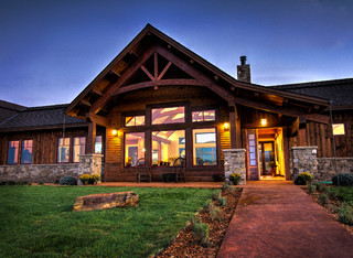 Hyalite View Residence - Rustic - Exterior - Other - by Constructive ...