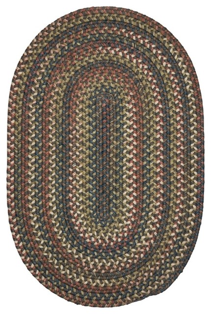 Cedar Cove Rug, Gray, 2'x12' Oval, 2'x12' Oval - Contemporary - Area ...