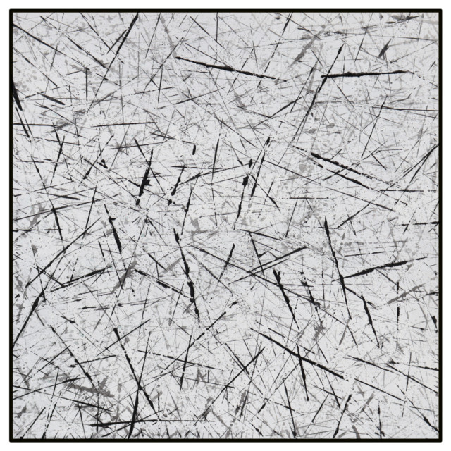 Gray Abstract Artwork | Liang & Eimil Dramatic Composition IV ...