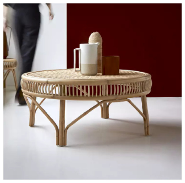 Rattan Modern Coffee Table | Tikamoon Zita - Tropical - Coffee Tables ...