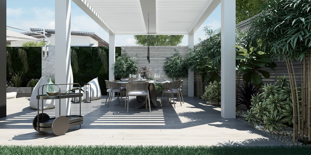 Terrazzo Parioli || Esterno 90 mq - Modern - Deck - Rome - by GENESYS ...