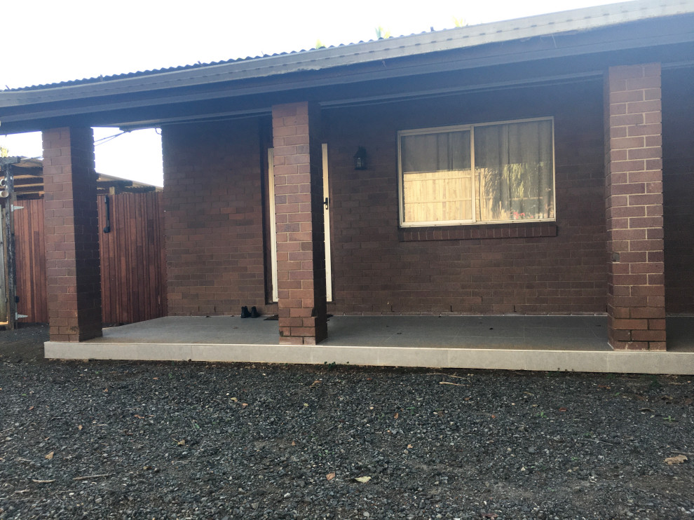 How to create a gorgeous front exterior with red brick pillars | Houzz AU