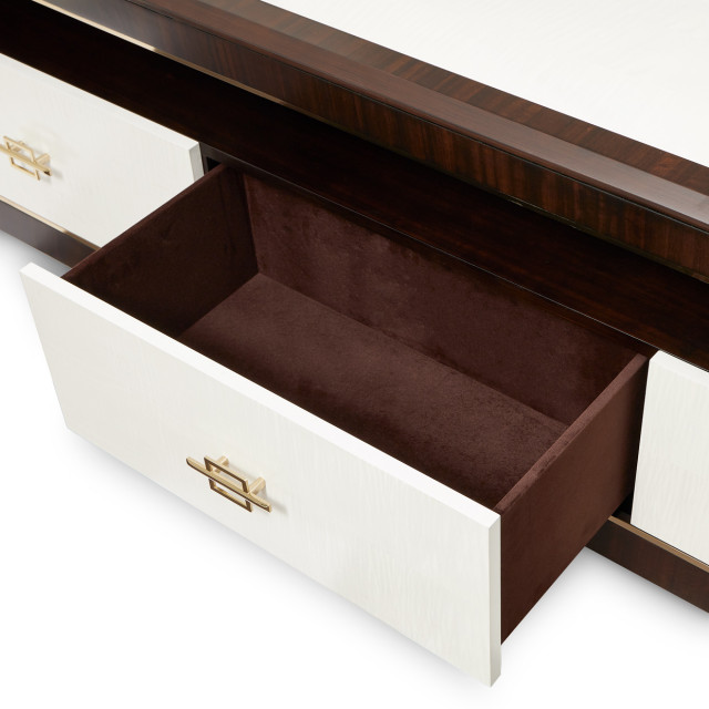 Belmont Place Media Cabinet Espresso - Contemporary - Entertainment ...
