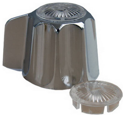 Lasco Gerber Lever Faucet Handle, Chrome - Bathroom Sink And Faucet ...
