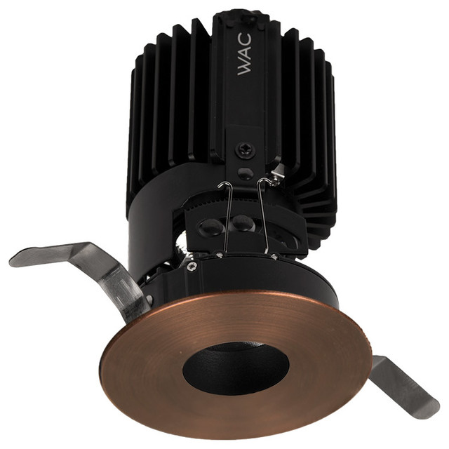 Volta 2" LED Round Pinhole, Light Engine Narrow 20 2700K 90CRI, Copper ...