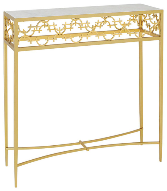 C, Fret Console, 36"L x 12"W x 36"H - Modern - Console Tables - by ...