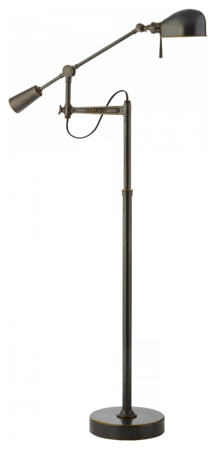 RL Bronze '67 Boom Arm Floor Lamp - Industrial - Floor Lamps - by ...