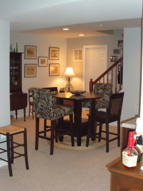 Finished Basement Redesign - Traditional - Dining Room - DC Metro - by ...